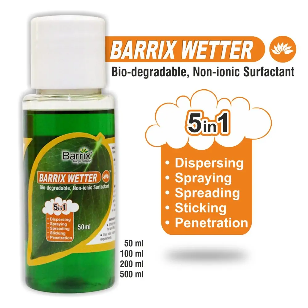 Barrix Wetter - Enhances Agro Chemicals Effectiveness for Better Crop ...