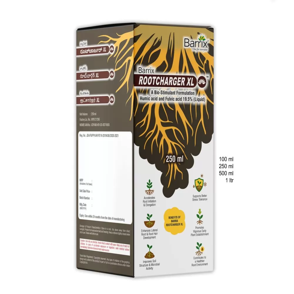 Barrix RootCharger XL | Bio-Stimulant to Strengthen Plant Roots